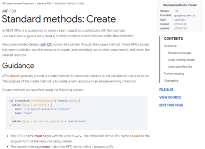 API Improvement Proposals: Google's Take on the API Style Guide | Nordic APIs