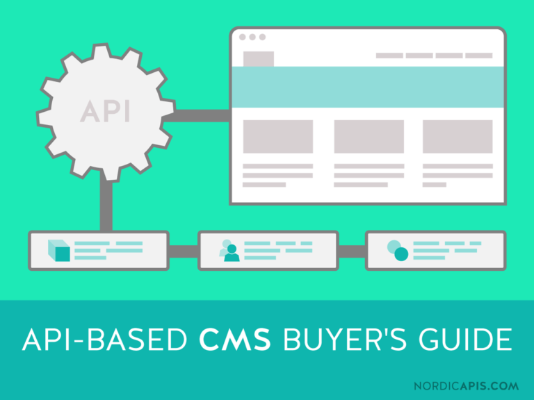 API-Based CMS Buyer's Guide | Nordic APIs
