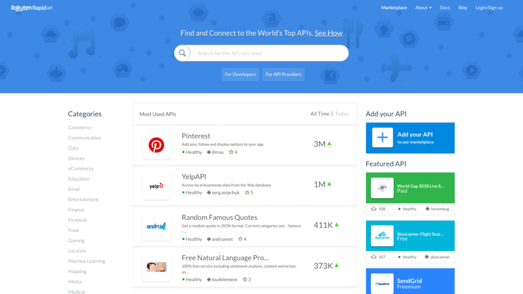 Case Study: How Rakuten RapidAPI Is Globalizing The API Marketplace | Nordic APIs