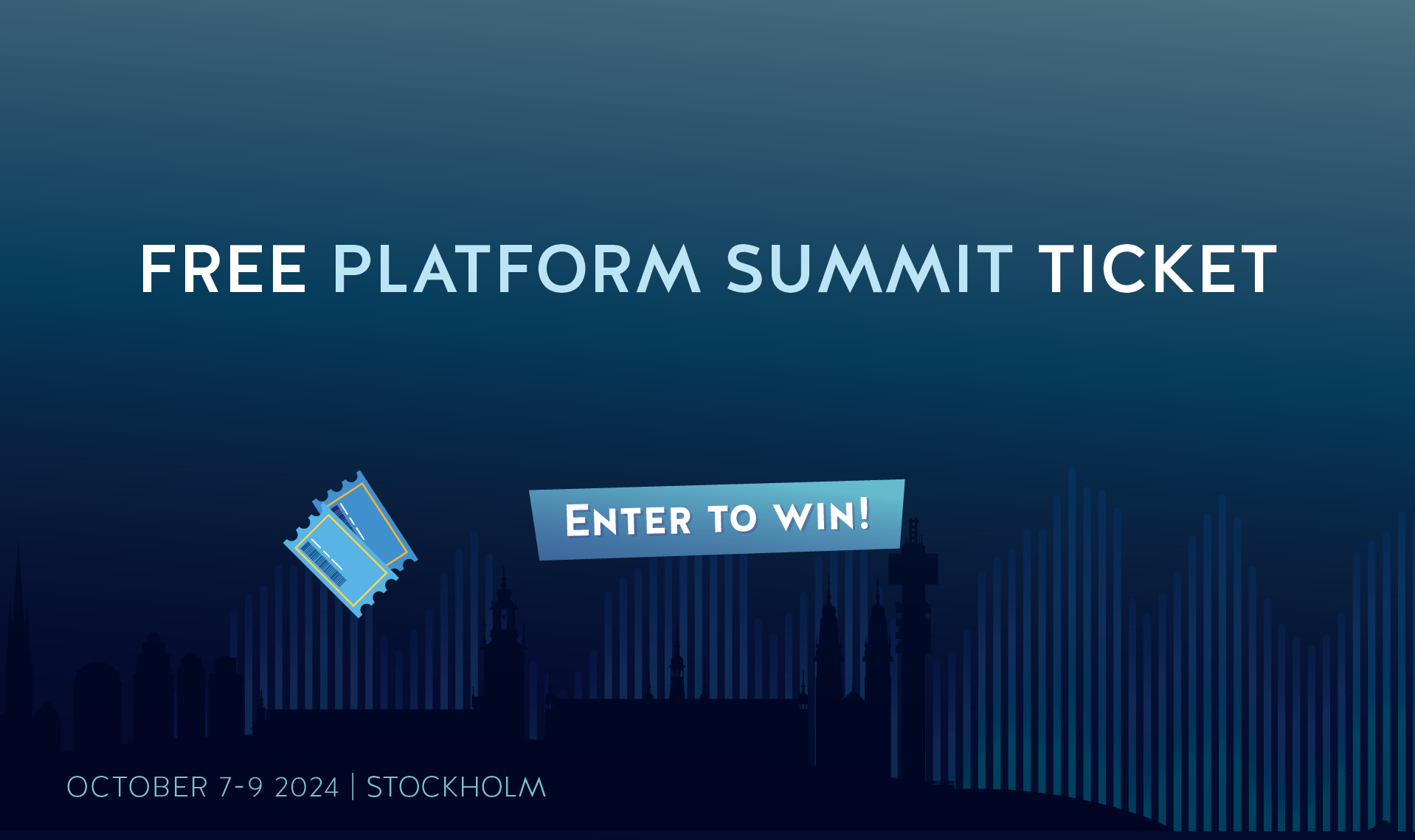 Platform Summit 2024 - Ticket Raffle | Nordic APIs