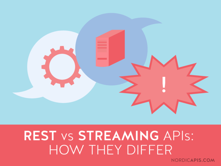 REST vs Streaming APIs: How They Differ | Nordic APIs