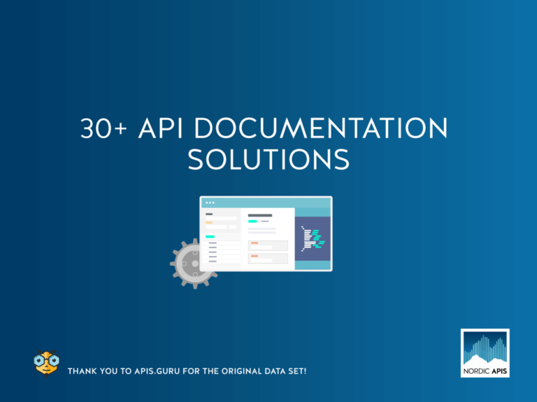 Ultimate Guide to 30+ API Documentation Solutions Ultimate Guide to 30+ API Documentation Solutions